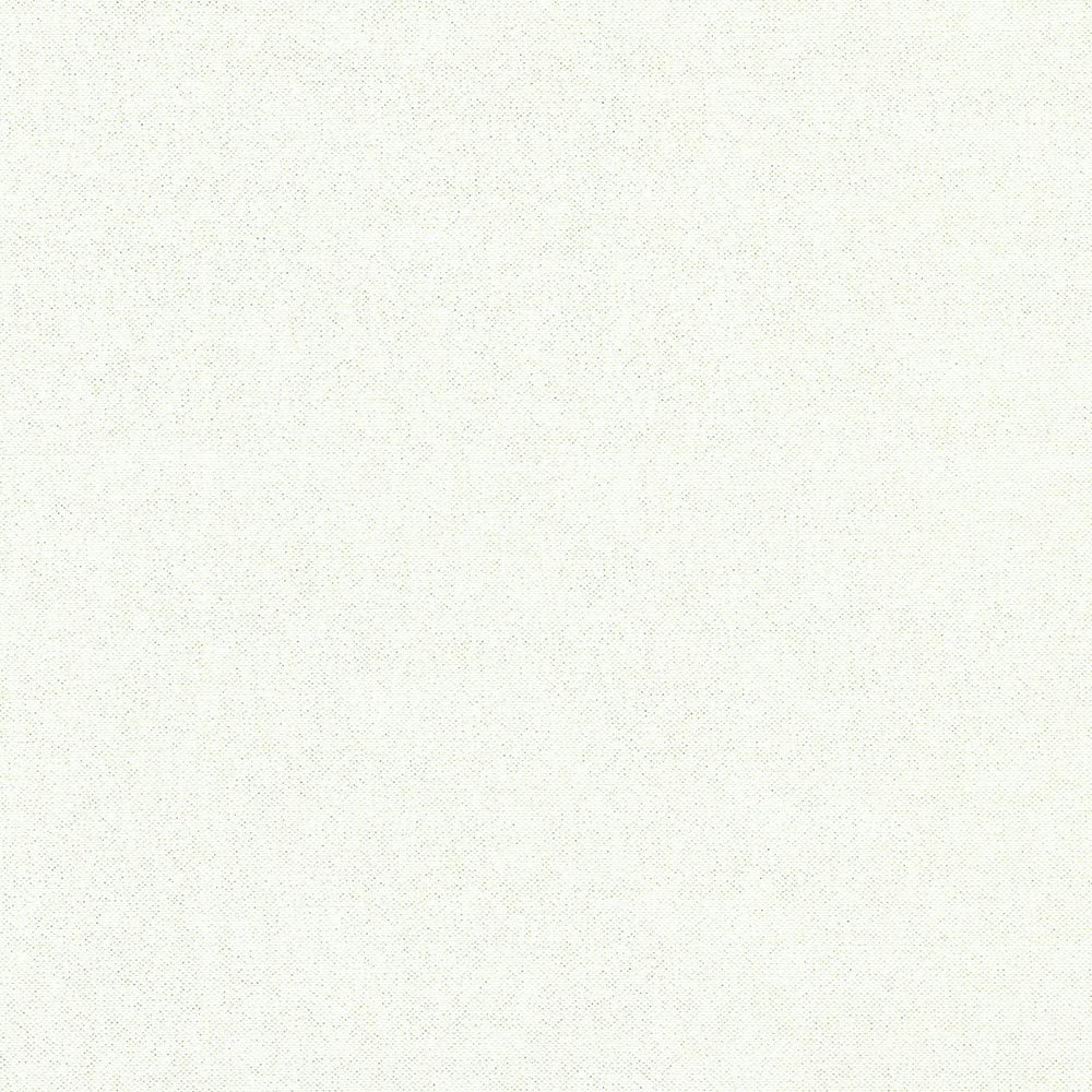 Fields Cotton Kona Sheen Radiance White Shimmer Glitter Sparkles Metallic Foil Overlay Solid Cotton Fabric by The Yard (D602.53), 44 Inches