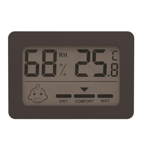 CAZSTYK Electronic Hygrometer Desk/Wall Mount Temperature Humidity Detector