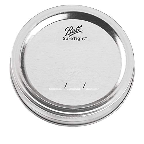 Ball Wide Mouth Pint and Half Glass Mason Jars with Lids and Bands, 24-Ounces, 9-Count