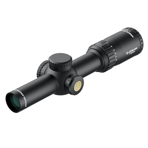 Athlon Optics Argos BTR GEN2 1-8x24 Riflescope - ATSR5 SFP IR BDC, Black