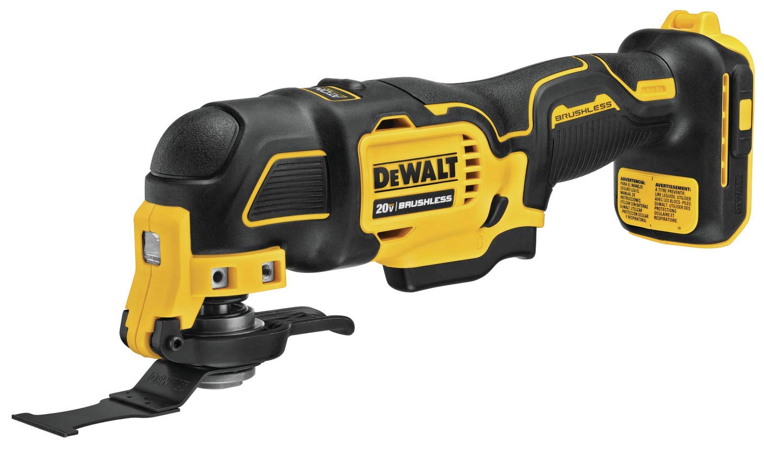 Dewalt DCS354BR ATOMIC 20V MAX Brushless Lithium-Ion Cordless Oscillating Multi-Tool (Tool Only) (Renewed)