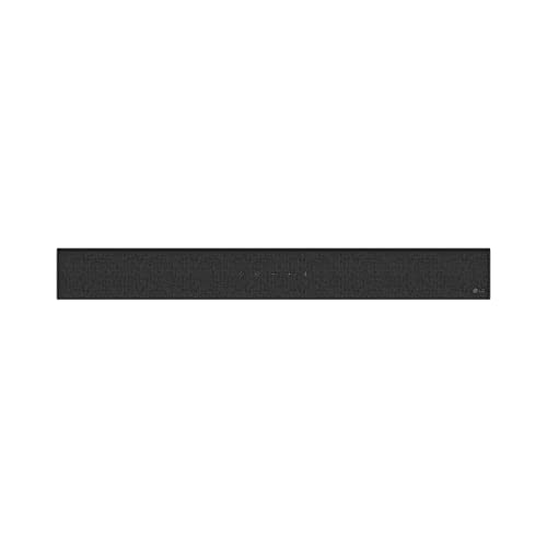 LG SP2 2.1 Channel 100W Sound Bar with Built-in Subwoofer in Fabric Wrapped Design – Black (Renewed)