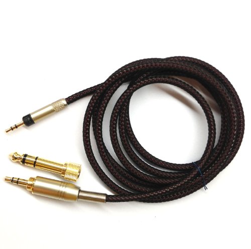 NewFantasia Replacement Audio Upgrade Cable for Sennheiser HD598 / HD558 / HD518 / HD598 Cs / HD599 / HD569 / HD579 Headphones 1.2m/4feet
