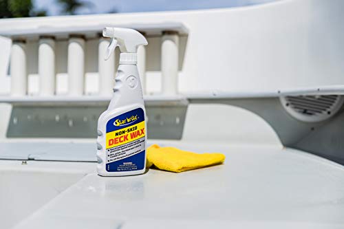 STAR BRITE Non-Skid Deck Wax Spray - Non-Slip Protection From Stains & UV Damage - 16 OZ (097316)