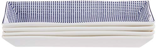 Royal Doulton Pacific Mixed Patterns Rectangular Dish Set of 4