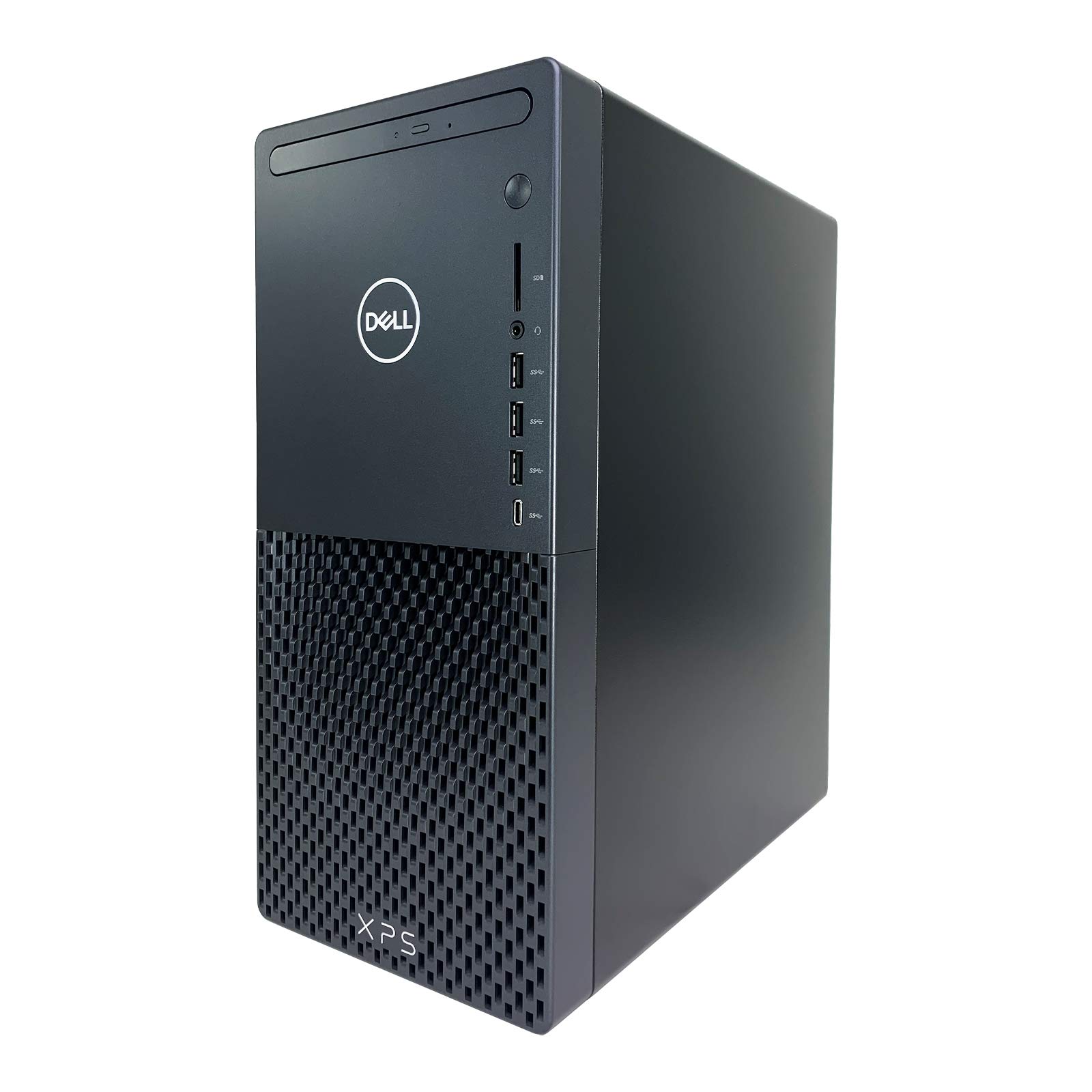 Dell XPS 8940 Desktop Computer - 11th Gen Intel Core i7-11700 8-core up to 4.9 GHz CPU, 16GB RAM, 512GB SSD, Intel UHD Graphics 750, Killer Wi-Fi 6, 500W PSU, DVD Burner, Windows 11 Pro, Black