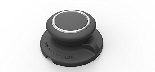 Black Cube Frieling Hybrid Stainless/Nonstick Cookware Tempered Glass Lid, 12 1/2-Inch Diameter, 12.5-Inch, Silver