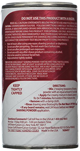 Magic Red Shaving Powder 5.0 oz. Extra Strength Depilatory