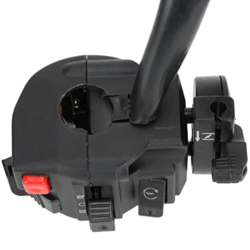 FVRITO 5 Function 9 Wire Left Starter Kill Light Choke Switch Assembly for 150cc 200cc 250cc 300cc TaoTao RoKeta Coolster ICEbear Yamoto Jetmoto Kazuma Vitacci Peace Baja Chinese ATV Quad 4 Wheeler