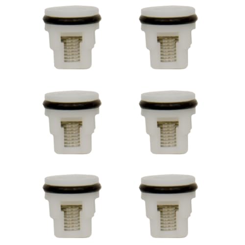 AR ANNOVI REVERBERI AR2233 Replacement Pressure Washer Valve Kit, RMW Series Pumps, EZ Start, Black, 6 Pack