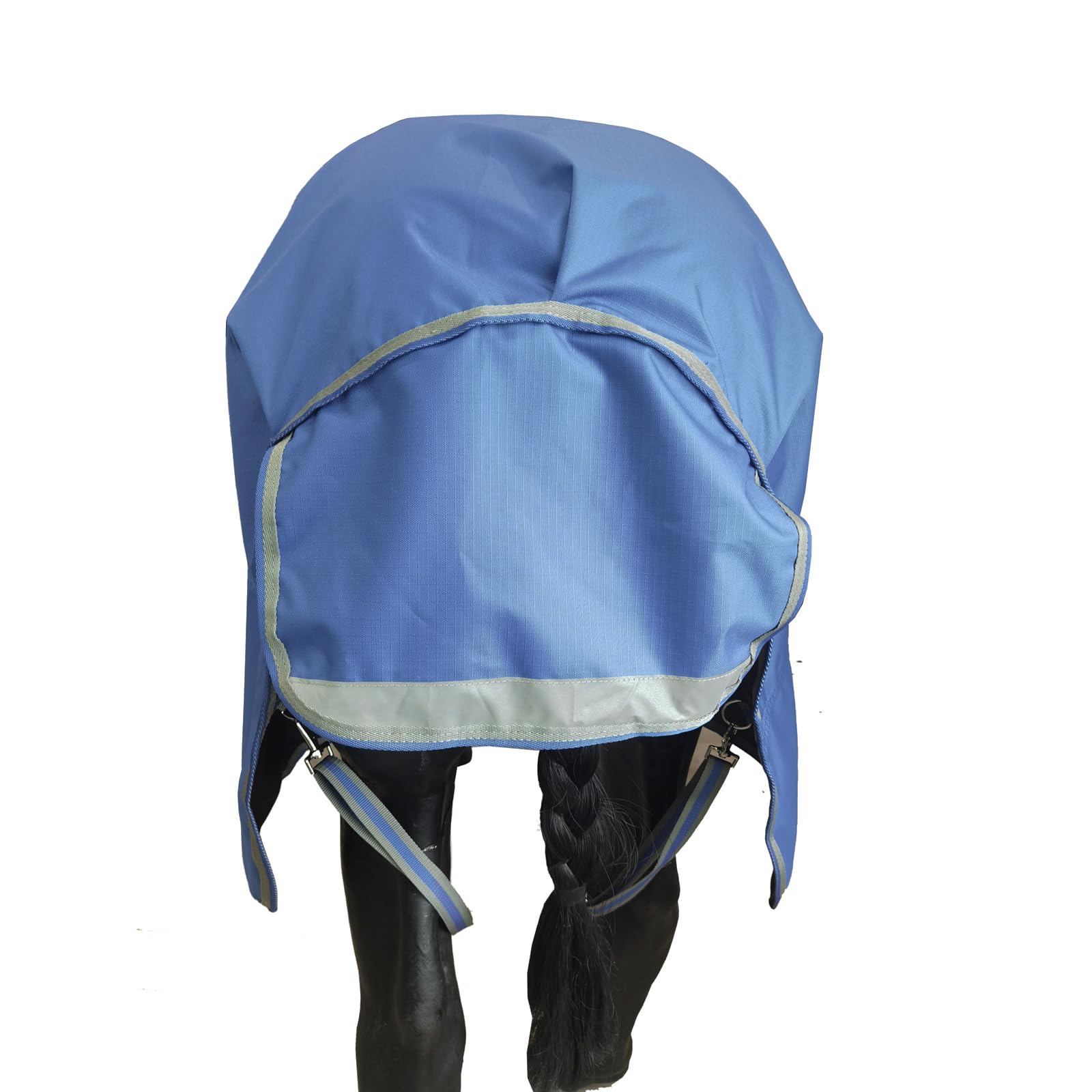 BARN & STABLE 600D 3000mm/3000mvp Super Breathable & Waterproof Horse Rain Sheet, Turnout Blanket Sheet for Horse with Leg Strap - no Fill
