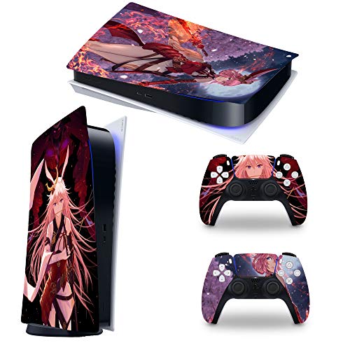 Anime Girl Ecchi PS5 Digital Edition Console and Controller Skin Set - Playstation 5 Digital Edition Vinyl