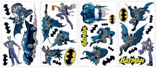 RoomMates RMK1148SCS Batman Gotham Guardian Peel and Stick Wall Decals