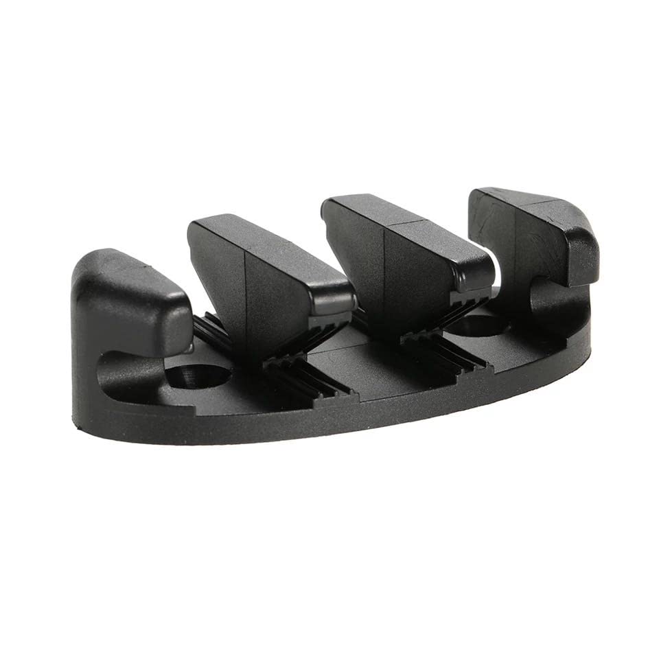 Aurorad Kayak Zig Zag Cleat Anchor Trolley Cleat for Cleat Canoe Deck Marine Fishing Boat Replacement Rowing Boats Accessory