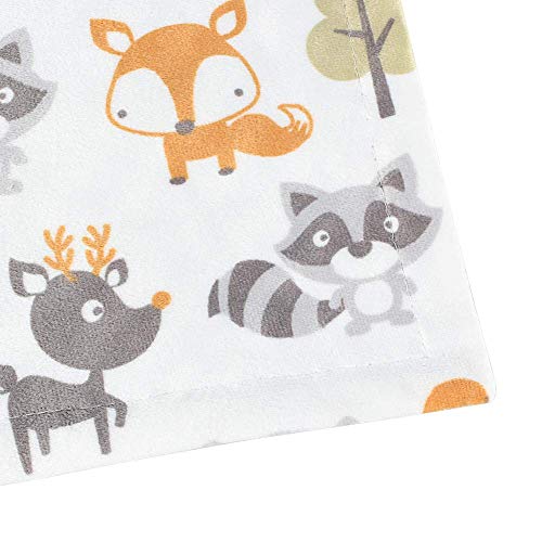Soft Plush Minky Baby Blanket for Boys Girls Unisex with Print Animal Pattern Double Layer Dotted Backing Bed Throws for Baby Crib Receiving for Newborns