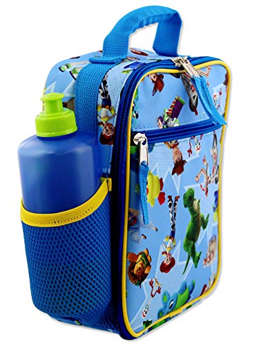 Disney Toy Story 4 Boy's Girl's Soft Insulated School Lunch Box (One Size, Blue)