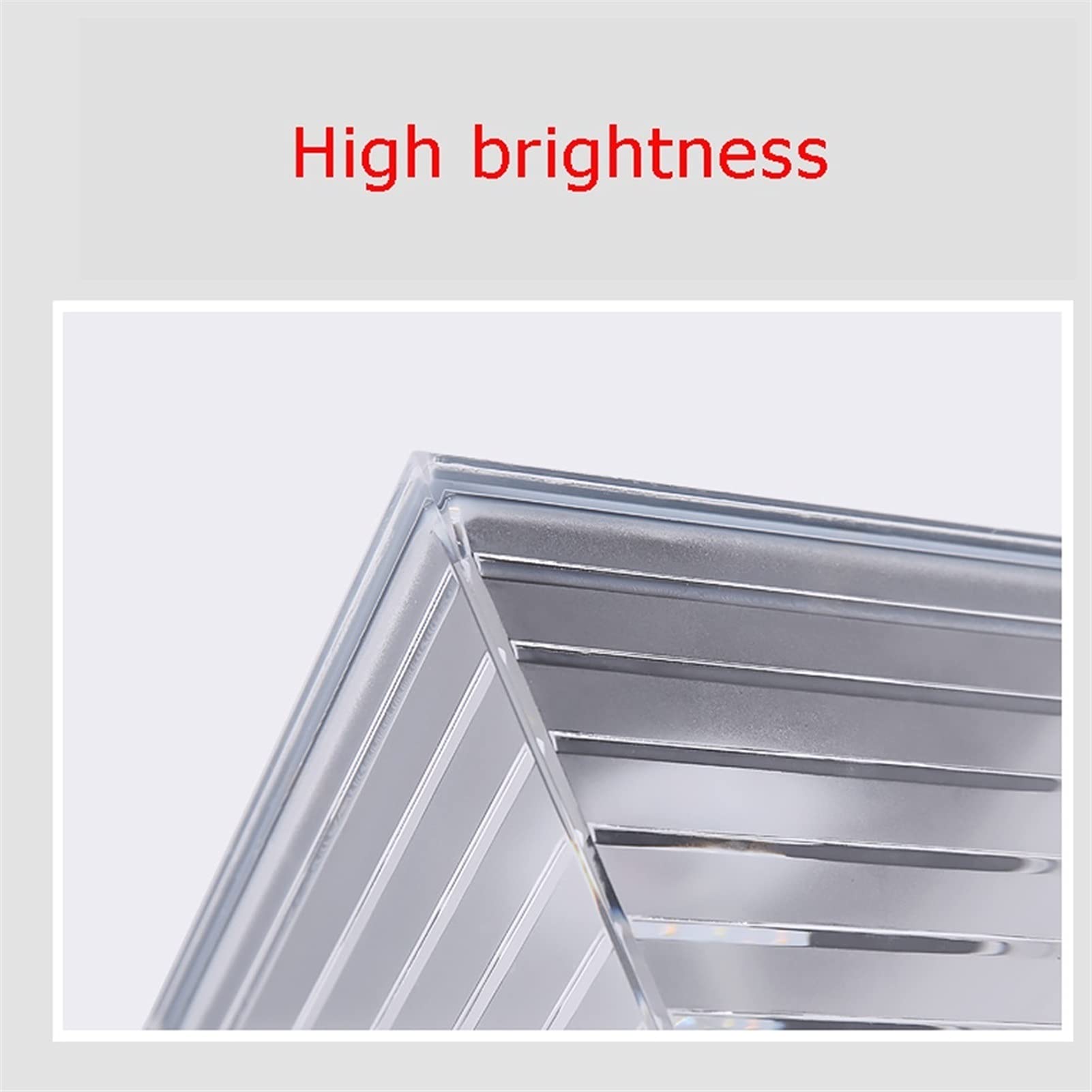 Zziyj Outdoor Wall Lamp Waterproof LED Square Low Energy Consumption Easy to Install Long Life Modern Garden Lamp Decoration Function Villa Door Lamp Home Terrace Outdoor Wall Lamp