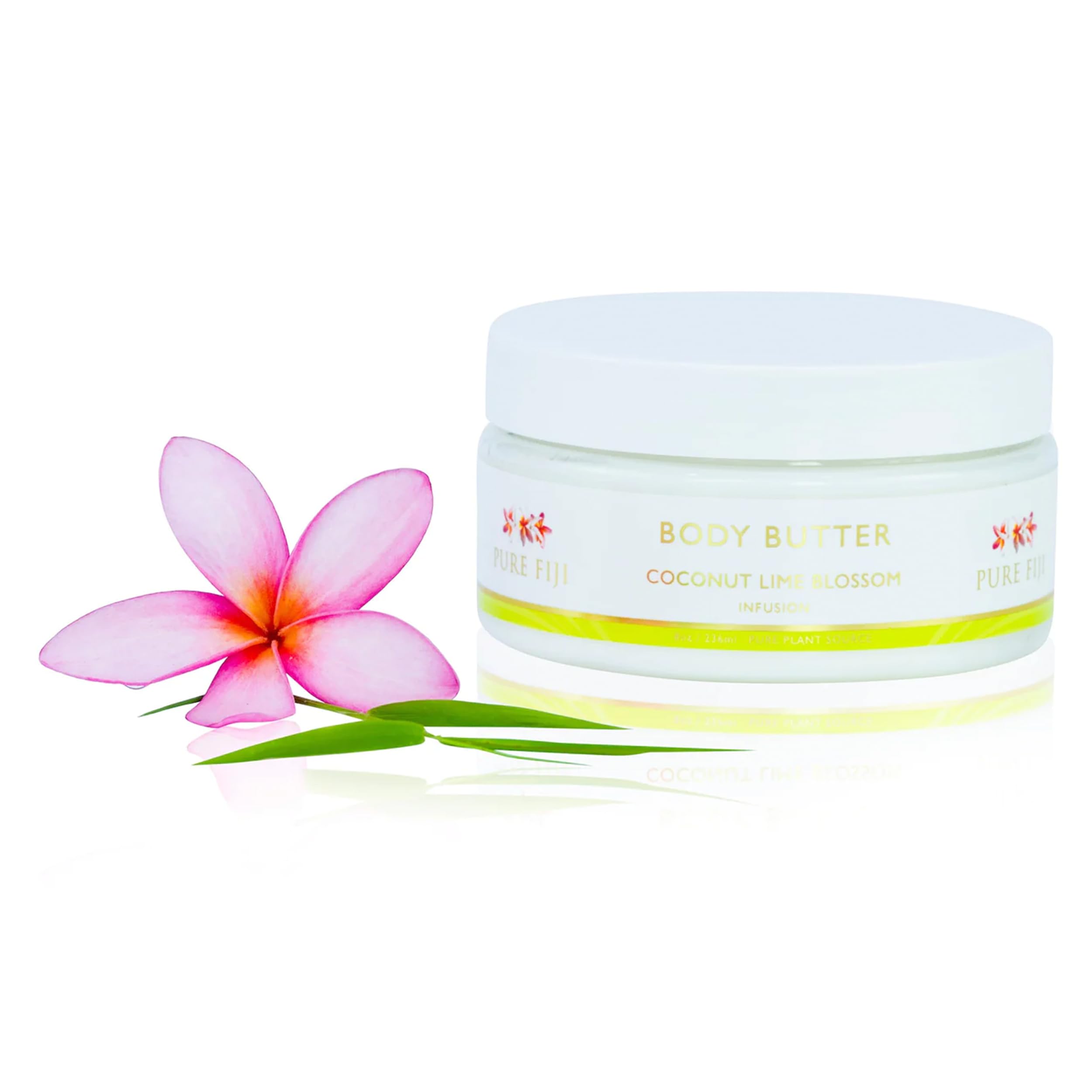 PURE FIJI Body Butter - Moisturizer Body Butter Cream - Face Cream and Body Lotion for Dry Skin with Natural Oils & Vitamin E, Body Butter For Women for Men,Coconut, 8oz