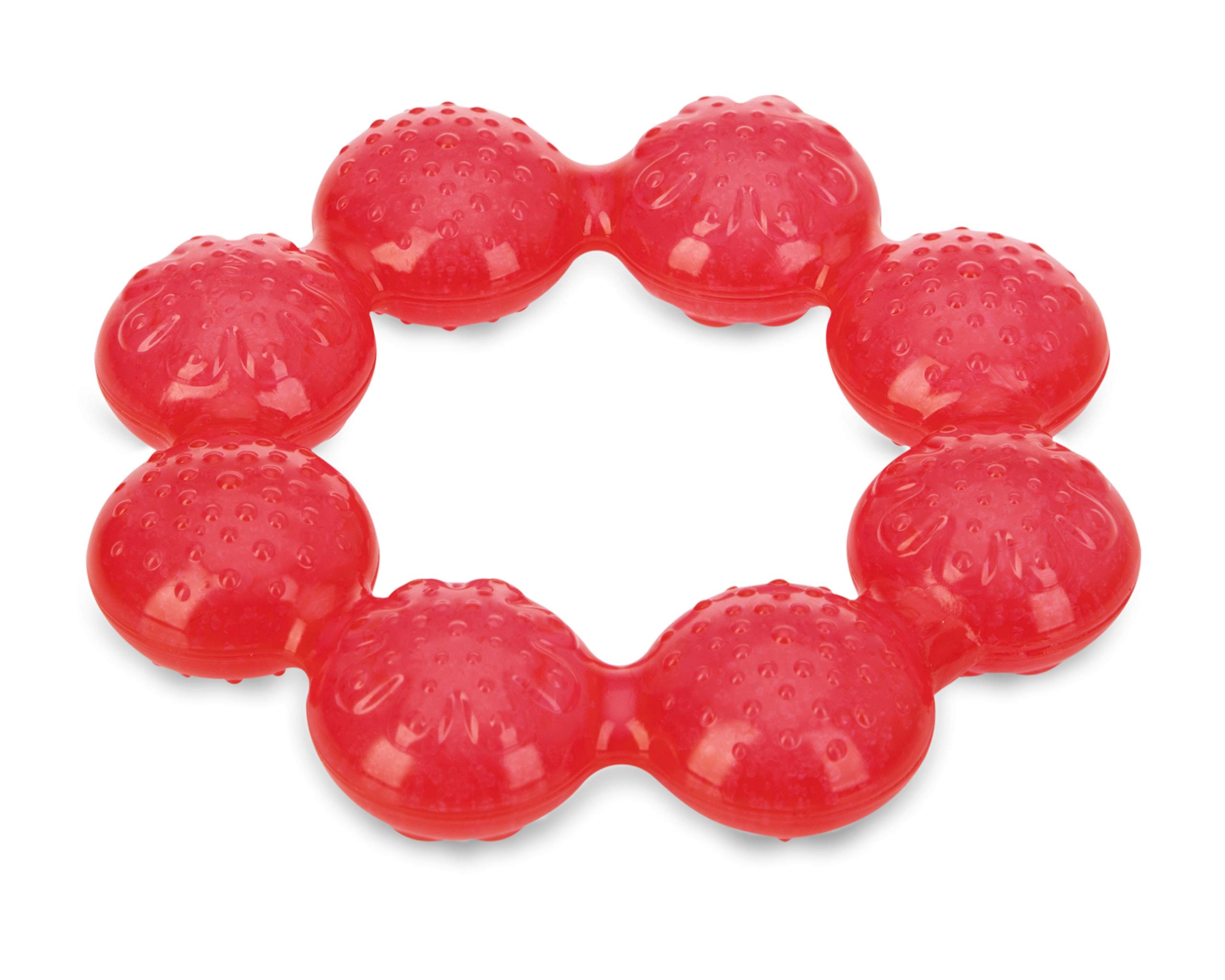 Nuby IcyBite Soother Ring Teether, Colors May Vary, 1 Count