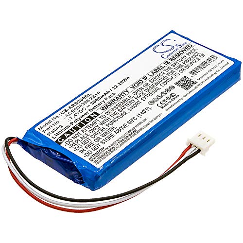 Cameron Sino Battery for AAronia Spectran HF-Rev.3, Spectran HF-V4 Analyzer, Spectran NF Analyzer P/N: ACE604396 2S1P 3000mAh / 22.20Wh Li-Polymer