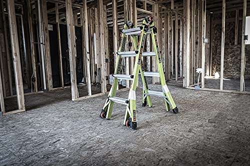 Little Giant Ladder Systems Dark Horse 2.0, M17, 17ft, Multi-Position Ladder, Fiberglass, Type 1A, 300 lbs Weight Rating, (16117-001)