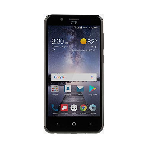 ZTE VZW-Z839PP Blade Vantage 5 16GB 1.1GHz 2GB Prepaid LTE Verizon Smartphone, Black, Carrier Locked to Verizon Prepaid