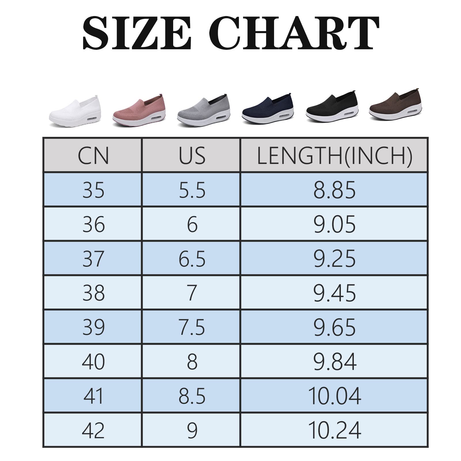 BE OVER QUALITY Women's Orthopedic Sneakers, Slip-On Light Air Cushion Orthopedic Sneakers, Womens Orthopedic Sneakers Black