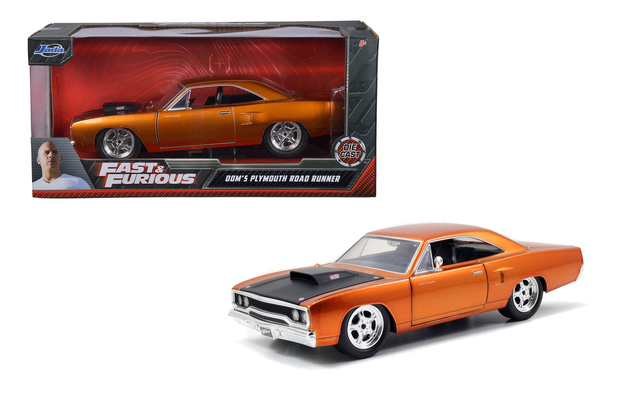 Fast & Furious Plymouth Road Runner 1:24 Diecast By Jada Toys