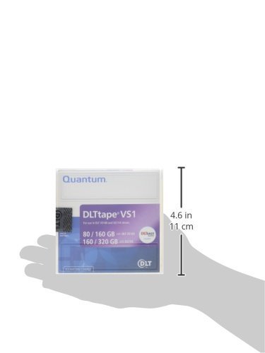 Quantum 1pk VS160 80/160GB DLT-V4 160/320GB Tape Catridge (MR-V1MQN-01)