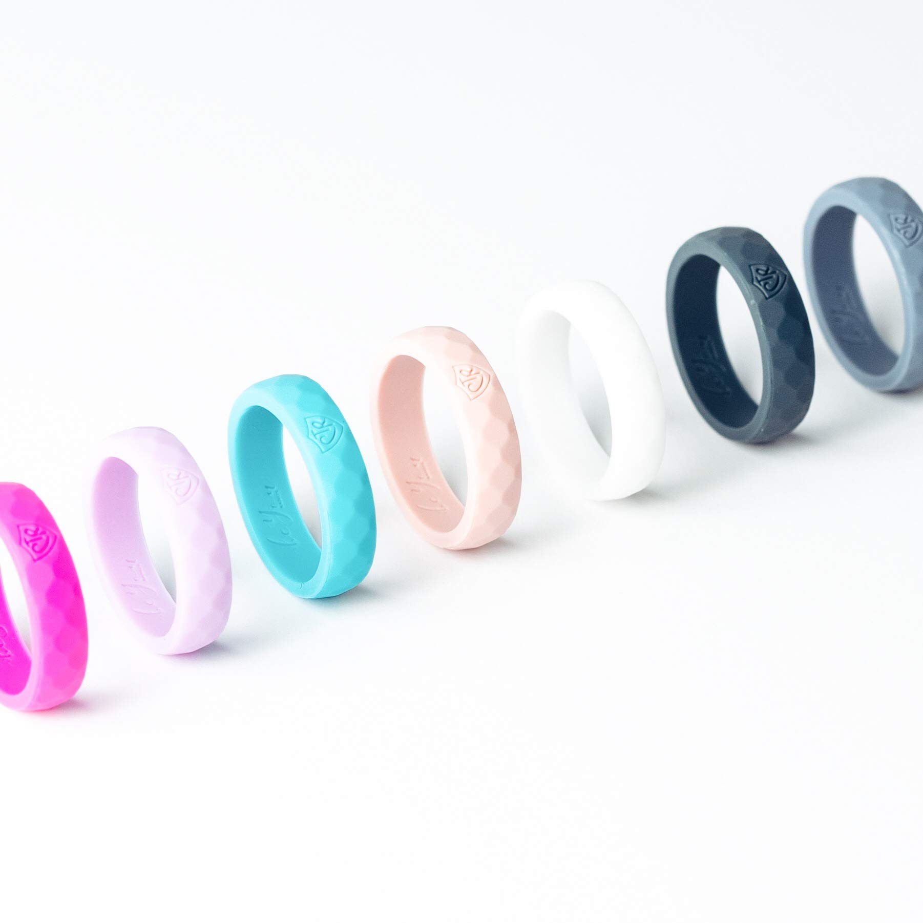 Be You Bands - Women's CTR Silicone Ring (Magenta, 5)