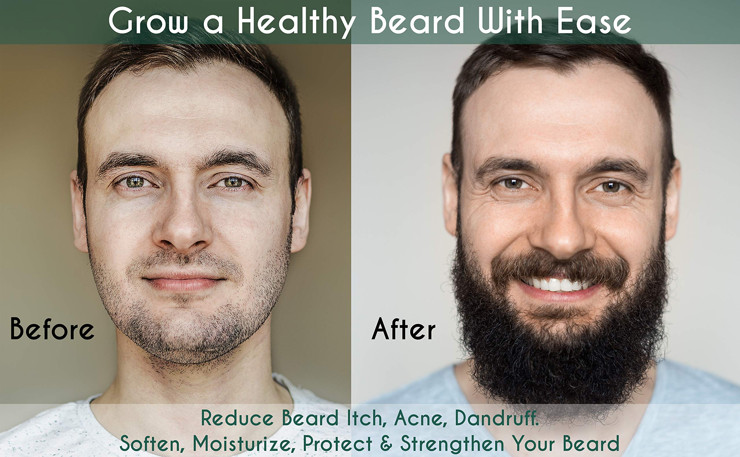 Balm & Leave-In Conditioner | Extremely Smooth | Protect & Grow Your Beard | 100% Natural Plant-Based Non-GMO Zero Fillers | Autumn, Scented with Essential Oils