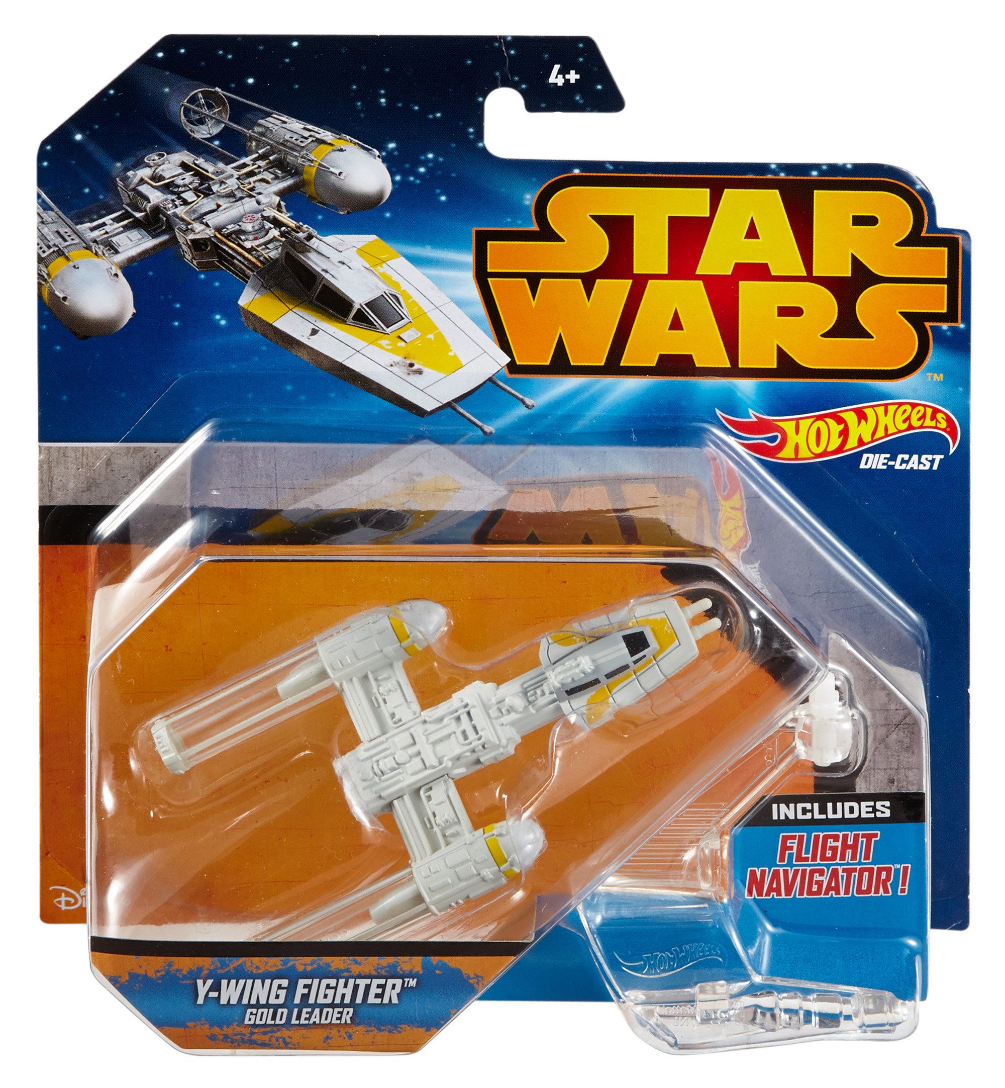 Hot Wheels Star Wars Starship Y-Wing Vehicle