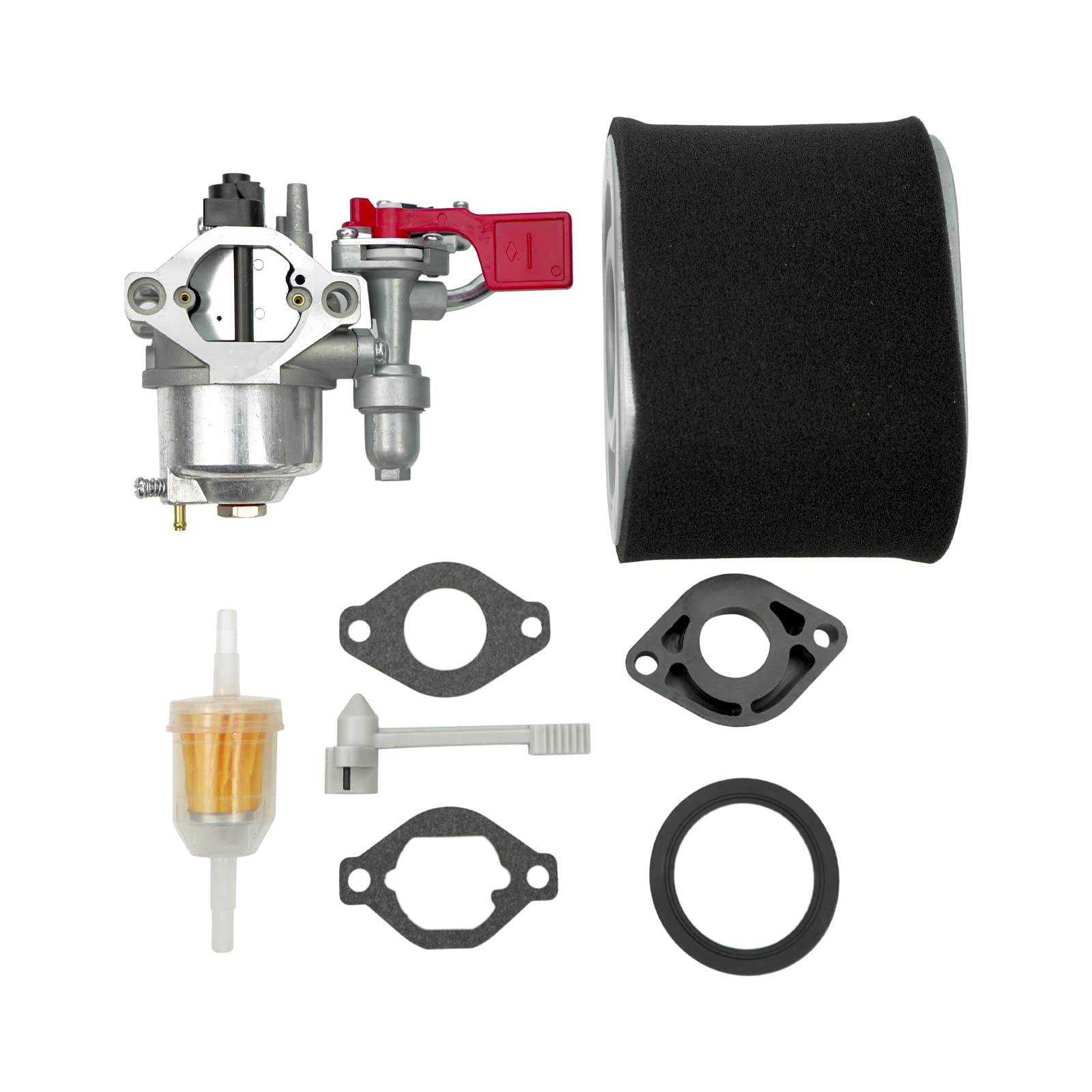 Carburetor With Air filter And thermalshield Replacement for 84004885 799060 Compatible with Briggs Stratton Vanguard Engine