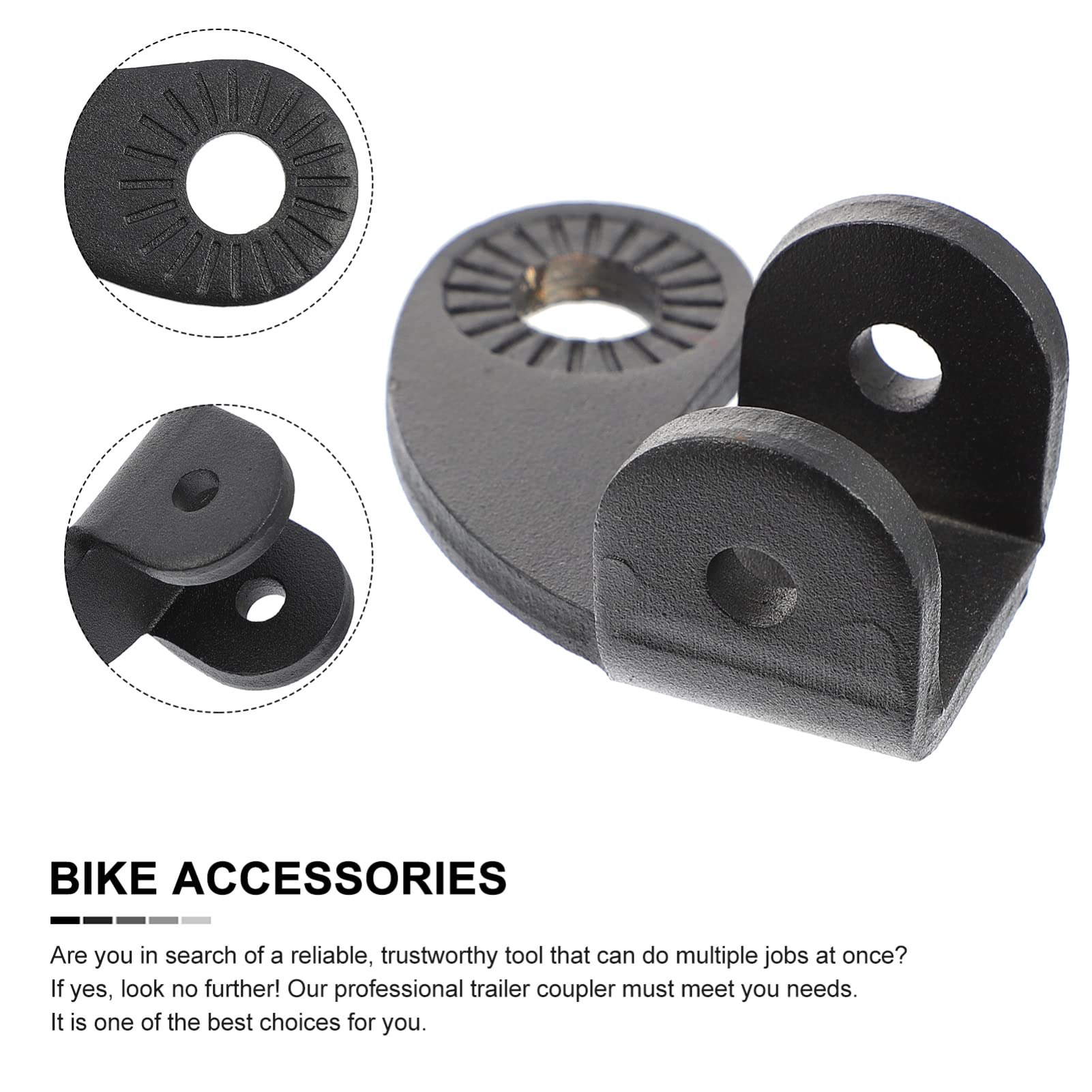BESPORTBLE 2 Sets Bicycle Traction Head Coupler Pet Steel Baby
