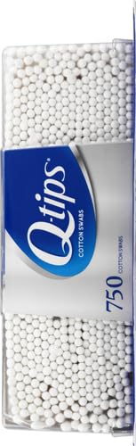 Q-tips Cotton Swabs For Hygiene and Beauty Care Original Cotton Swab Made With 100% Cotton 750 Count