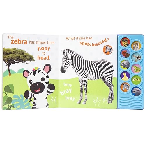 Baby Einstein - Amazing Animals 10-Button Sound Book - PI Kids (Play-A-Sound)