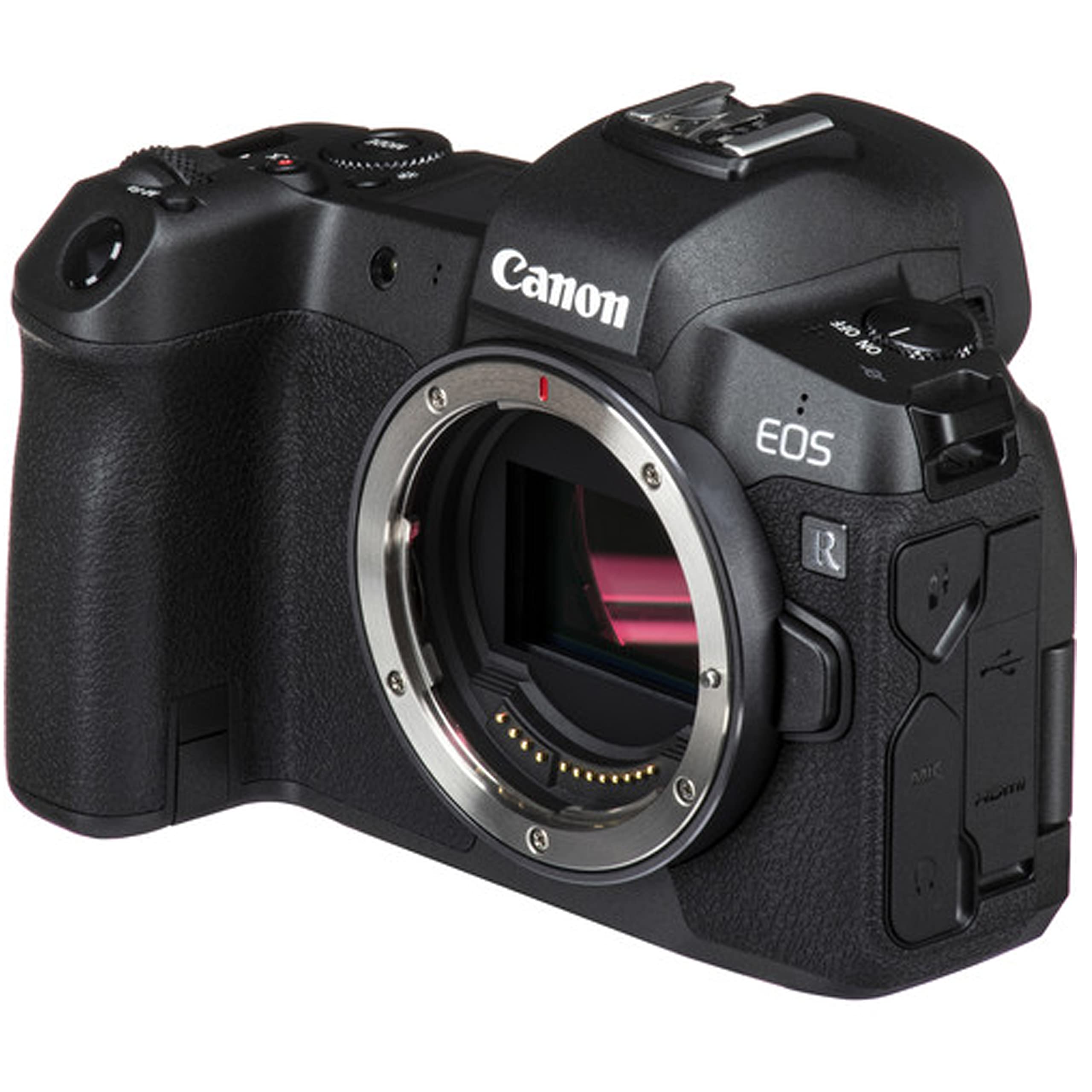 Canon EOS R Mirrorless Digital Camera with RF 24-105mm f/4-7.1 STM Lens + 128GB Memory + Case + Tripod + Filters (38pc Bundle)