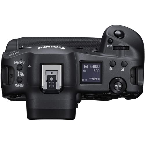 Canon EOS R3 Mirrorless Camera (4895C002) + Sony 64GB Tough SD Card + Card Reader + LED Light + Corel Photo Software + HDMI Cable + Case + Flex Tripod + Hand Strap + Cap Keeper + More (Renewed)
