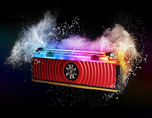 XPG Spectrix D80 Liquid-Cooled RGB DDR4 3200MHz 16GB (2x8GB) 288-Pin PC4-25600 Desktop U-DIMM Memory Retail Kit (AX4U320038G16-DR80)