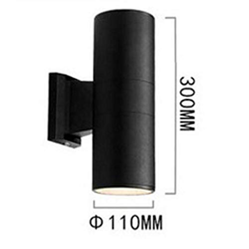 SPNEC Double Head Up and Down Spotlight Outdoor Wall Lamp 18W Porch Garden Waterproof Home Lighting Outdoor Lamp