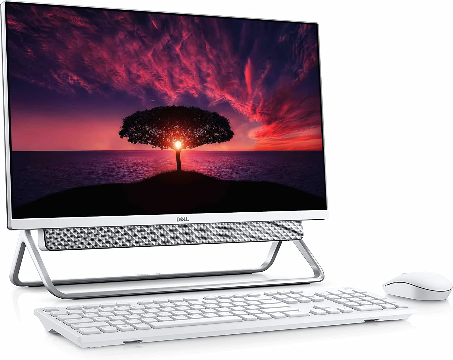 Dell Inspiron 24 5000 Series All-in-One Business Desktop, 23.8" FHD Touchscreen, Intel Core i7-1165G7, Windows 11 pro, 32GB RAM 512GB SSD+1TB HDD, HDMI, WiFi 6, GeForce MX330 2GB, Silver