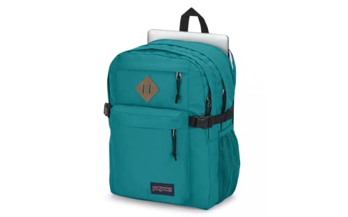 JanSport Main Campus Backpack - Travel, or Work Bookbag w 15-Inch Laptop Sleeve and Dual Water Bottle Pockets, Deep Lake