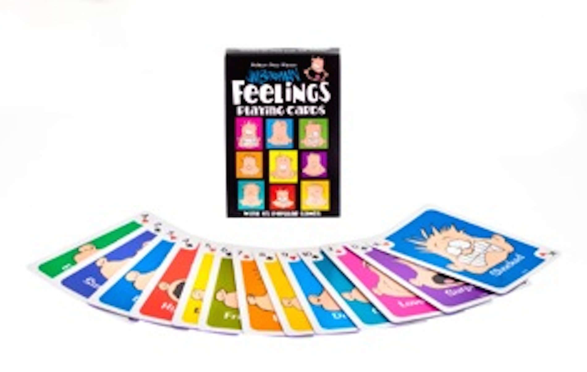 Feelings Playing Cards by Jim Borgman Pulitzer Prize Winner