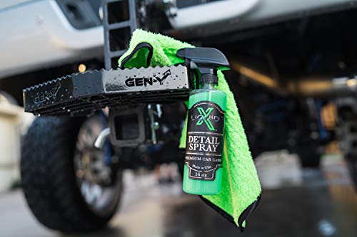 Liquid X Detail Spray - Quick Detailer with Sealant - Prevent and Remove Water Spots - No Streak Formula for Cars, Boat, RV, Motorcycle, UTV/ATV (16 oz)