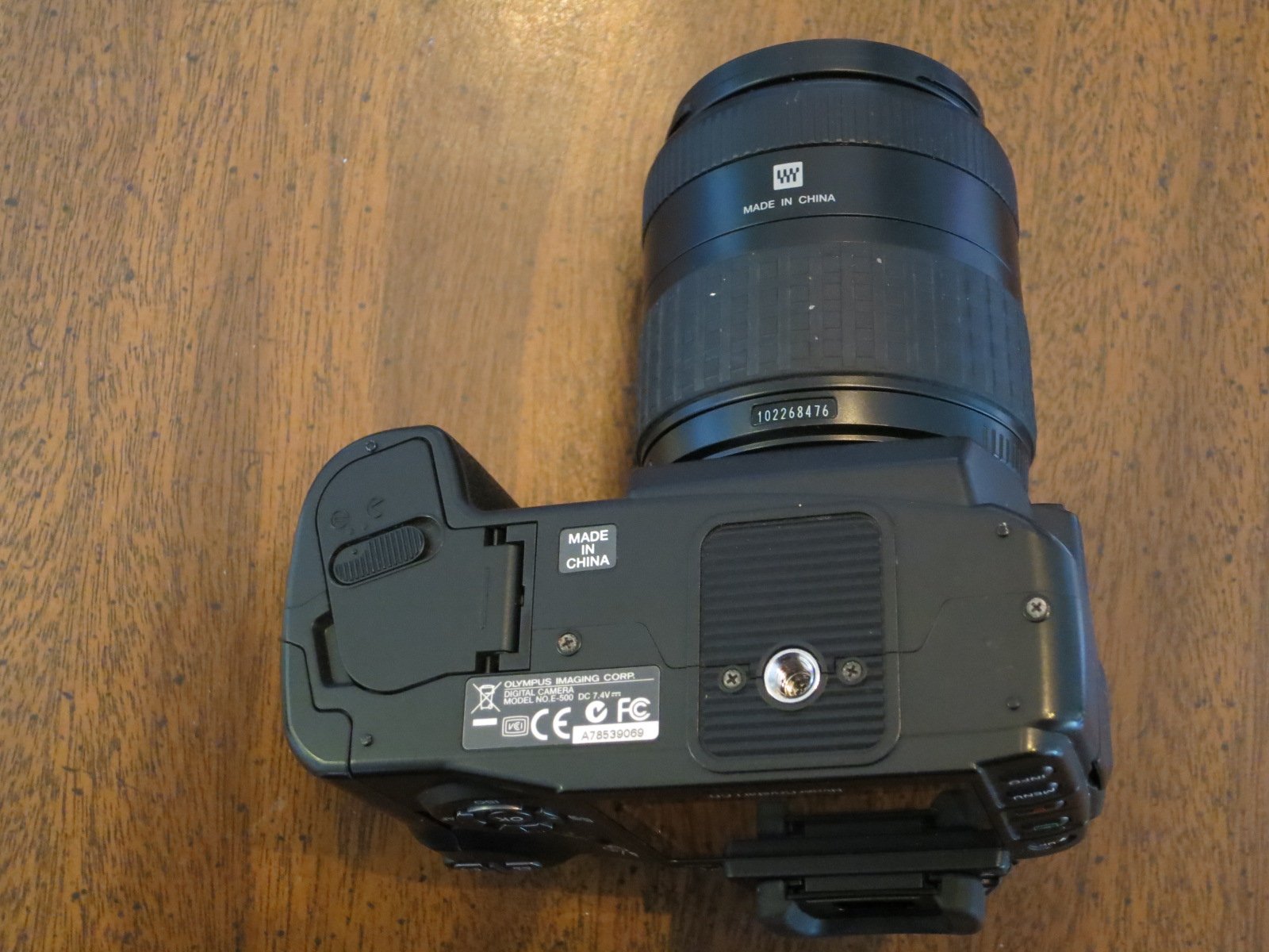 OM SYSTEM OLYMPUS Evolt E500 8MP Digital SLR with Zuiko 14-45mm f/3.5-5.6 Digital SLR Lens