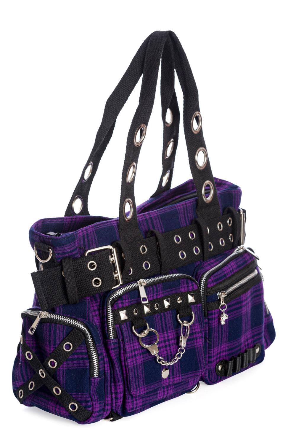 Lost Queen Camdyn Handbag Purple