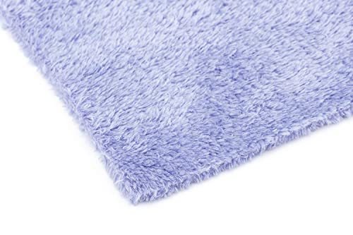 The Rag Company - Eagle Edgeless 350 (5-Pack) Professional Korean 70/30 Blend Super Plush Microfiber Detailing Towels, 350GSM, 16in x 16in, Lavender