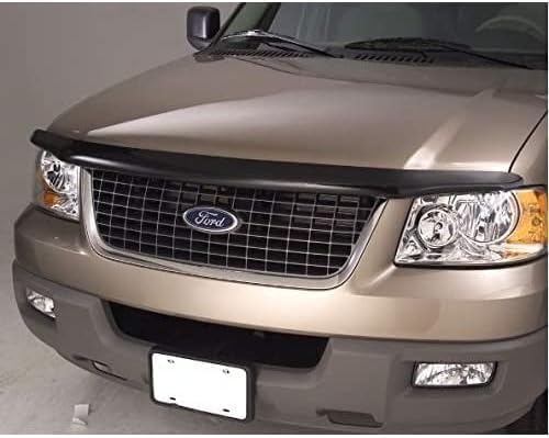 Auto Ventshade [AVS] Hoodflector/Bug Shield | 2015 - 2020 Ford F - 150 (Excludes Raptor)| Medium Profile - Smoke, 1 pc. | 21957