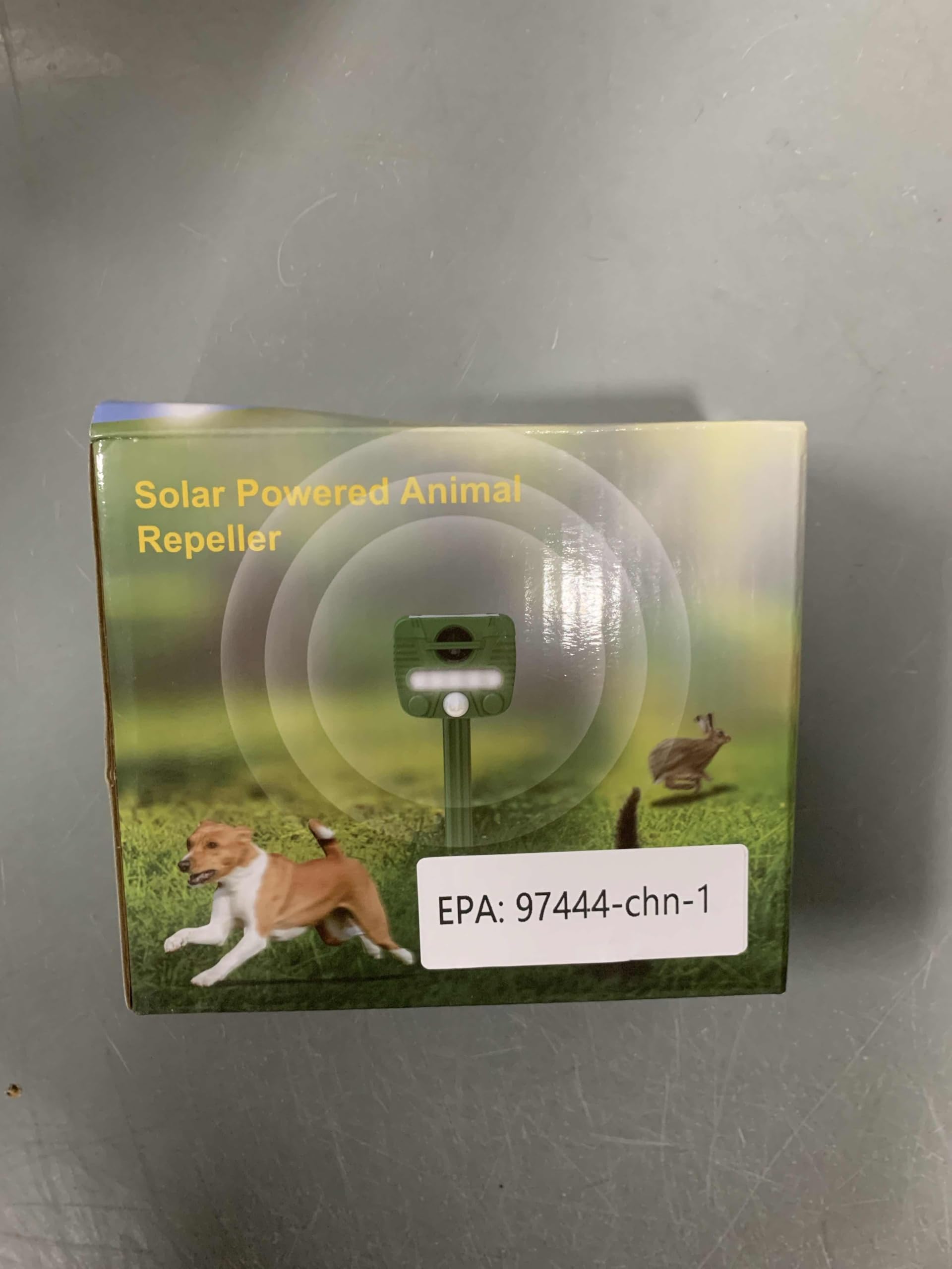 Jahy2Tech Ultrasonic Animal Repellent Outdoor Deer Repellent Devices Sonic Cat Repellent with Motion Sensor & Strobe Light, Skunk Rabbit Raccoon Repellent Solar Animal Repeller Deterrent for Yard