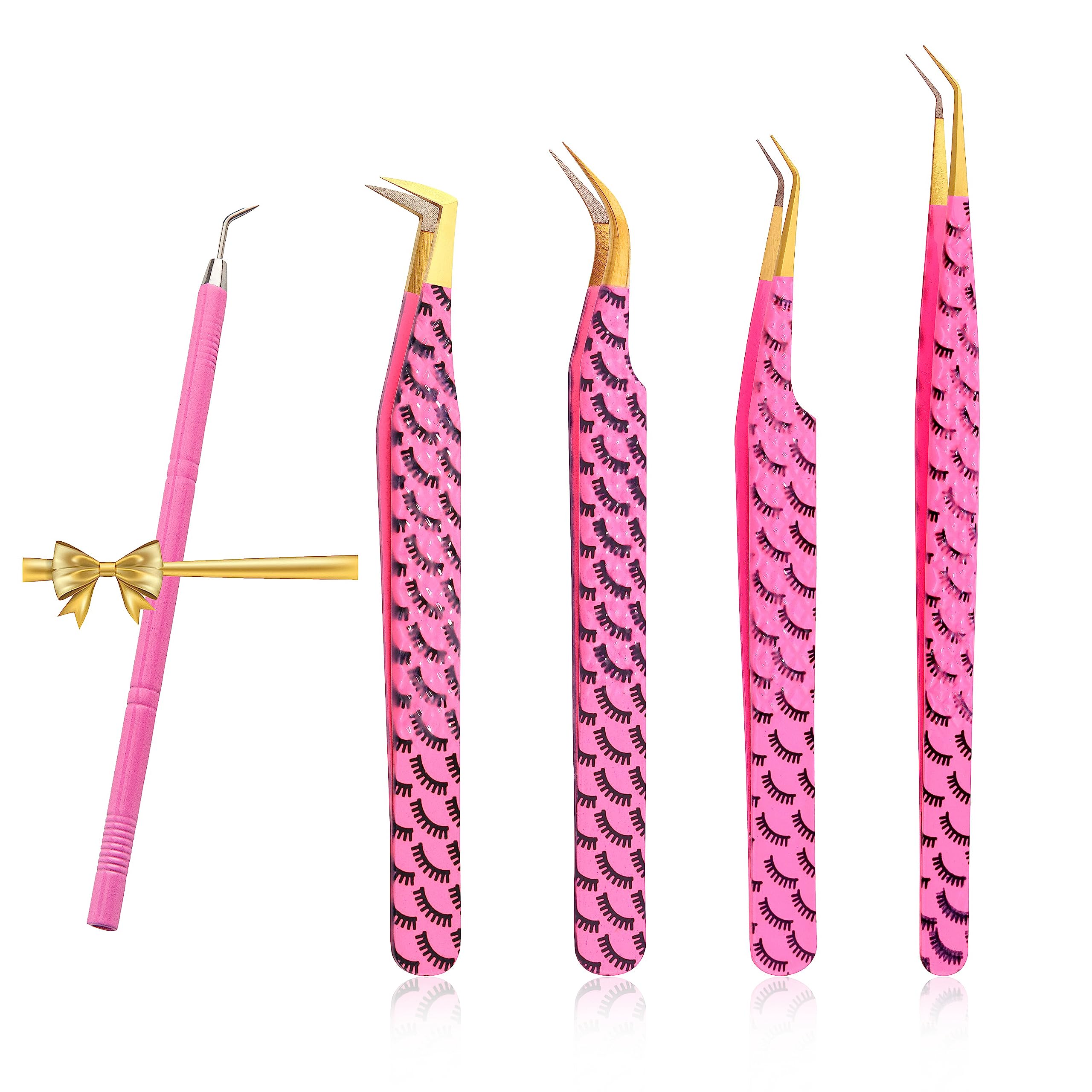 Fiber Tip Eyelash Extension Tweezers (âArt Colour)